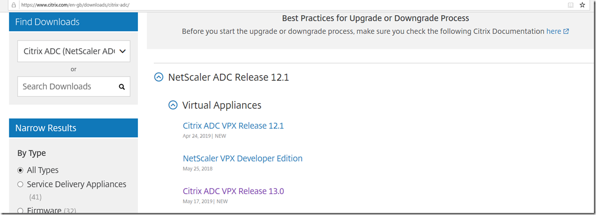 Deploying Citrix Application Delivery Controller 13 on VMware Workstation 15 - Virtualmanc.co.uk